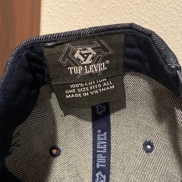 Top Level | Accessories | Mens Denim California Republic Snapback Hat ...